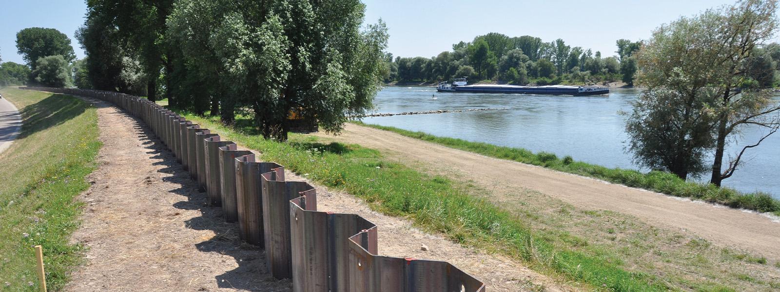 Flood defence and bank protection | ArcelorMittal Sheet Piling